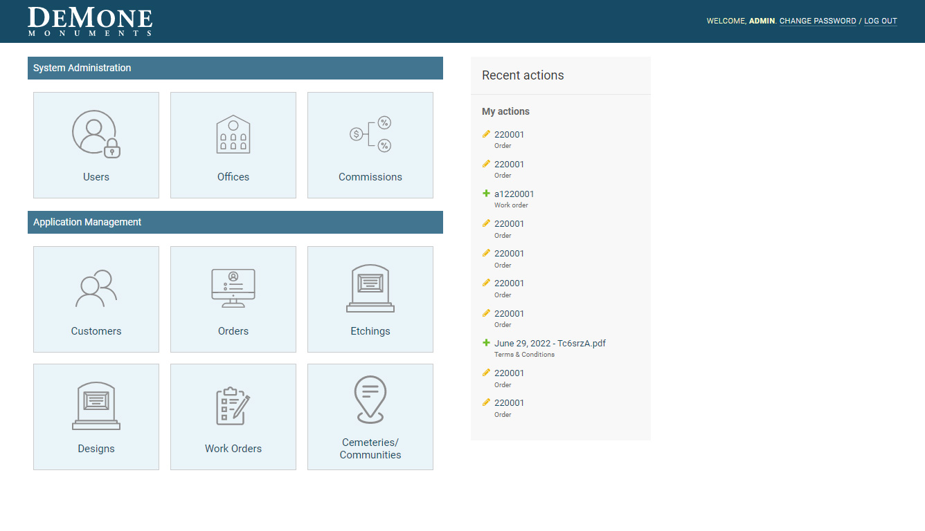 DeMone Monuments - Digital Fusion Inc.